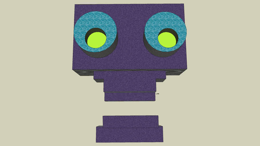 robo face | 3D Warehouse