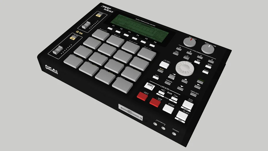 Akai MPC 1000 | 3D Warehouse