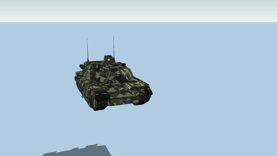 A21 Leopard Gauss cannon tank | 3D Warehouse