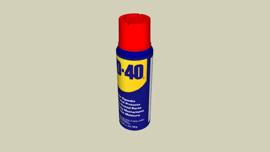 WD40 2oz can | 3D Warehouse