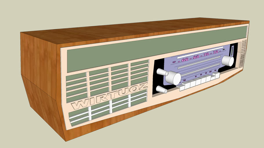 Radio 'WIRTUOZ' | 3D Warehouse