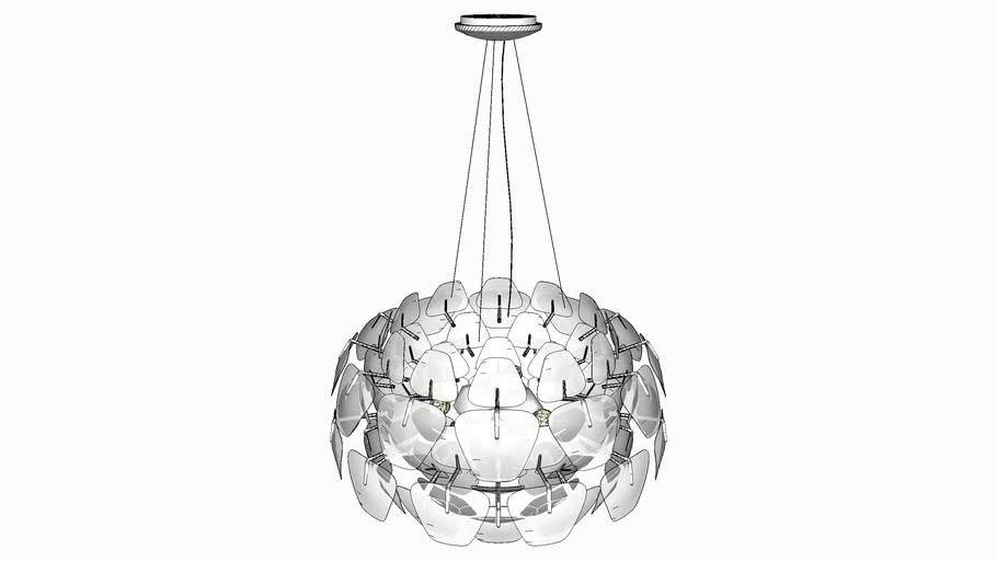 Luceplan Hope - Suspension D66_42 | 3D Warehouse