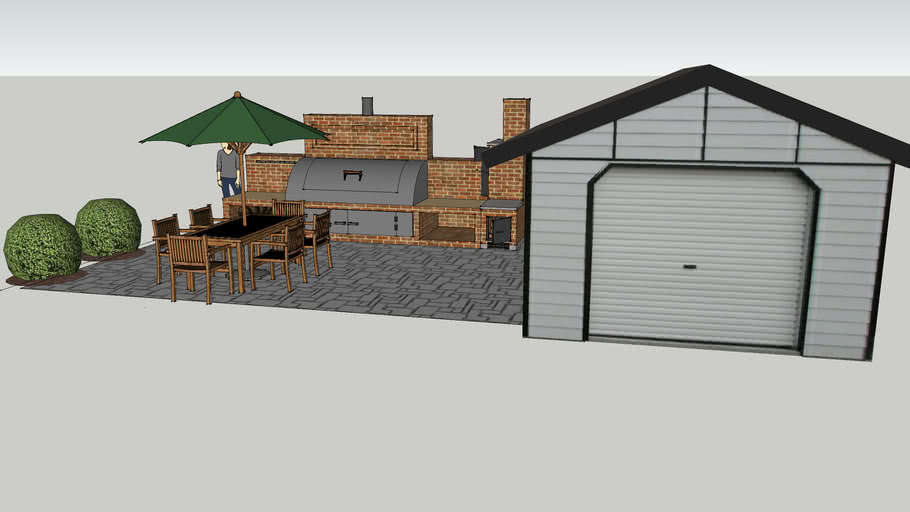 Outdoor grill | 3D Warehouse