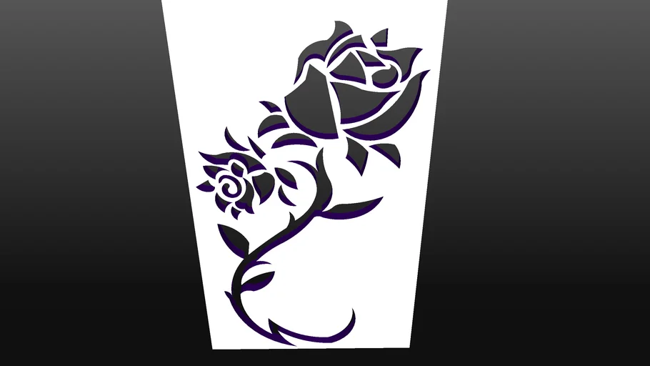 Rose cut Jali Design | 3D Warehouse
