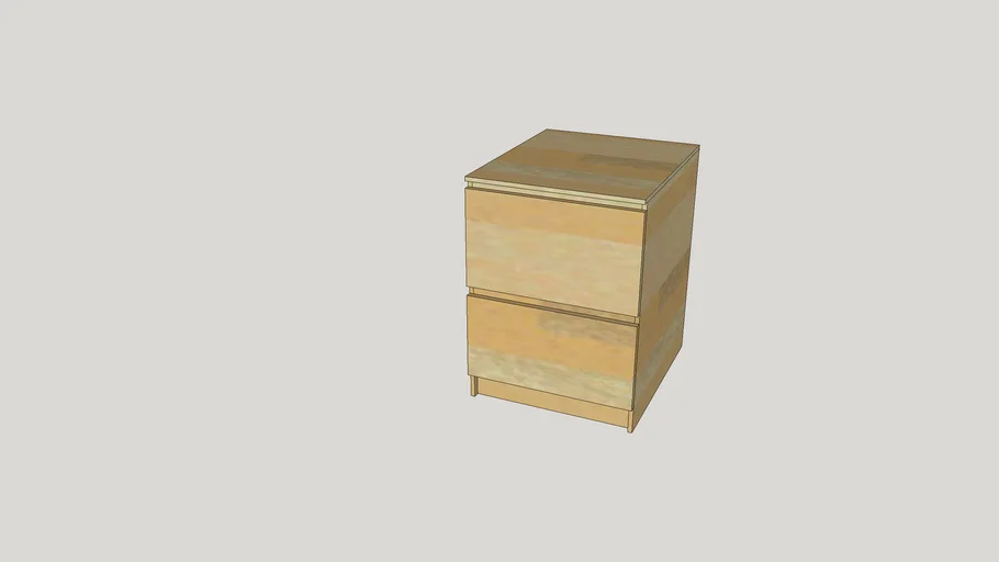 Malm Kommode 40x48x55 | 3D Warehouse