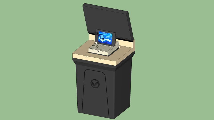 Optical Ballot Scanner: DS200 | 3D Warehouse