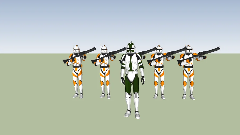 Commando Cody | 3D Warehouse