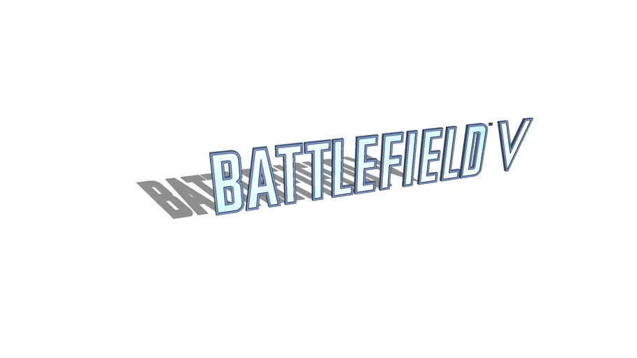 Battlefield V Logo | 3D Warehouse