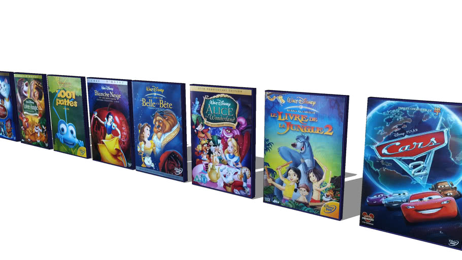 DVD Disney | 3D Warehouse