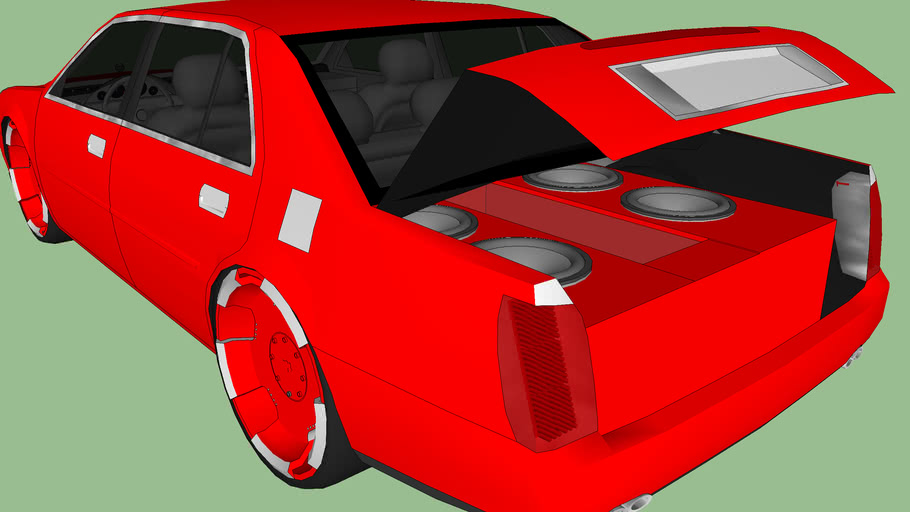 Cadilac Donk | 3D Warehouse