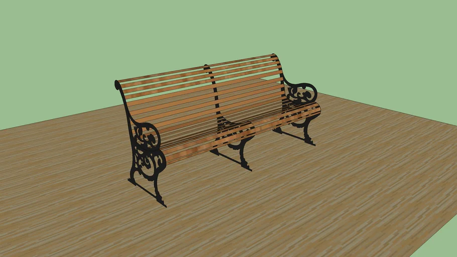 Banco deck externo | 3D Warehouse