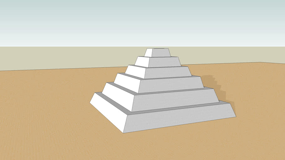 Step Pyramid | 3D Warehouse