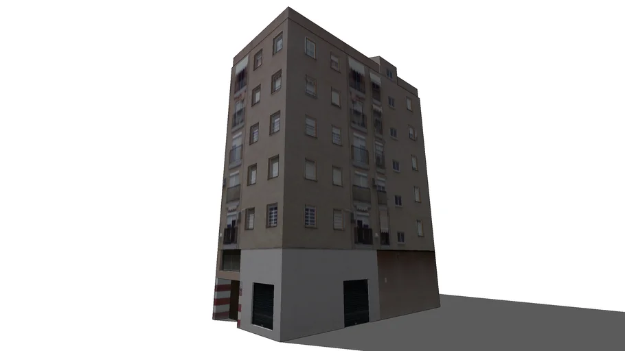 Edificio en Torrefiel, Valencia | 3D Warehouse