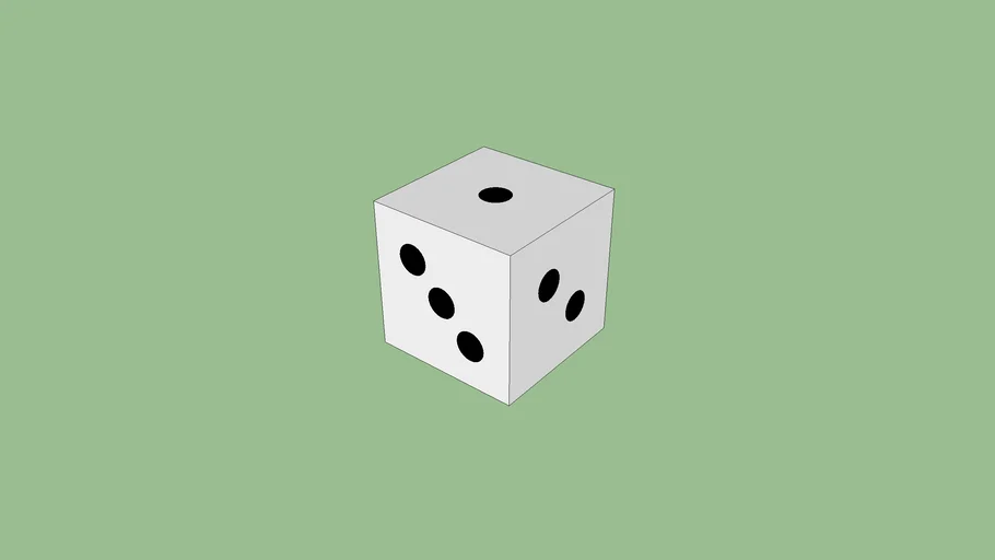 Simple dice | 3D Warehouse