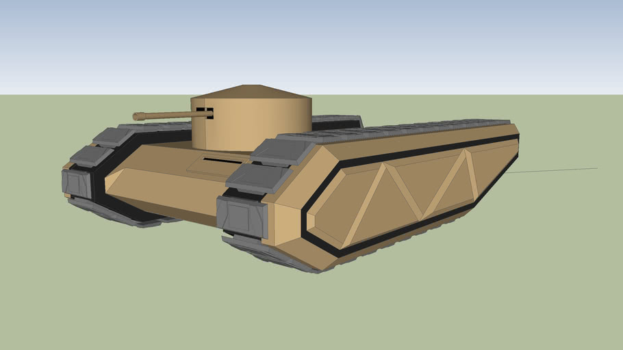 ww1 tank | 3D Warehouse