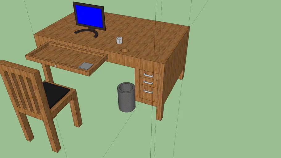 Desk | 3D Warehouse