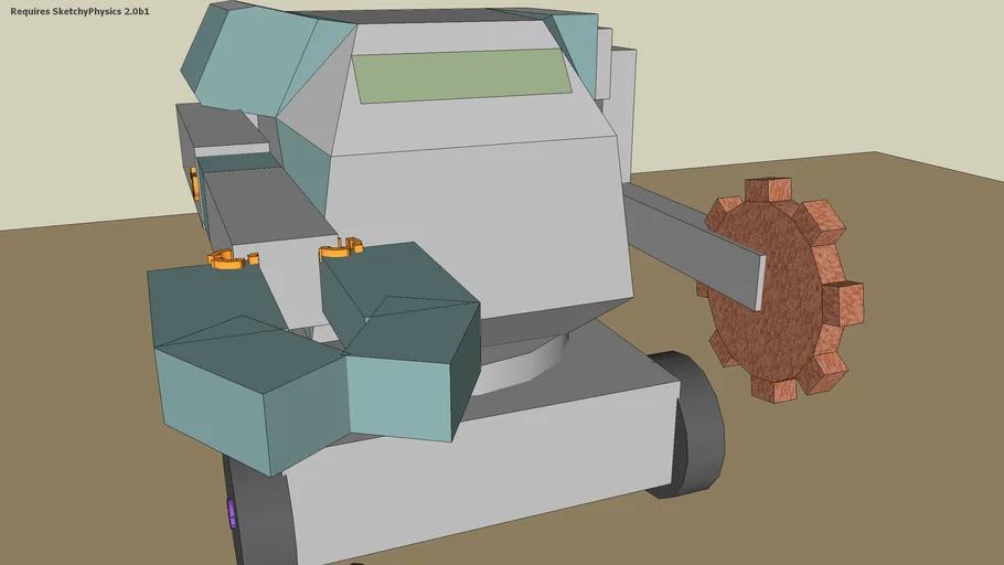 Destroyer Robot | 3D Warehouse