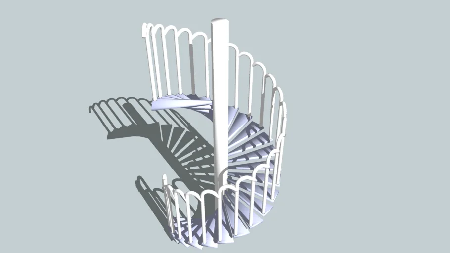 spiral staircase | 3D Warehouse