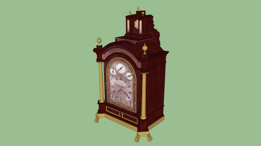 Table Clock | 3D Warehouse