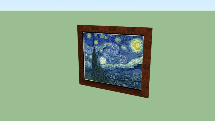 Van Gogh - Starry Night | 3D Warehouse