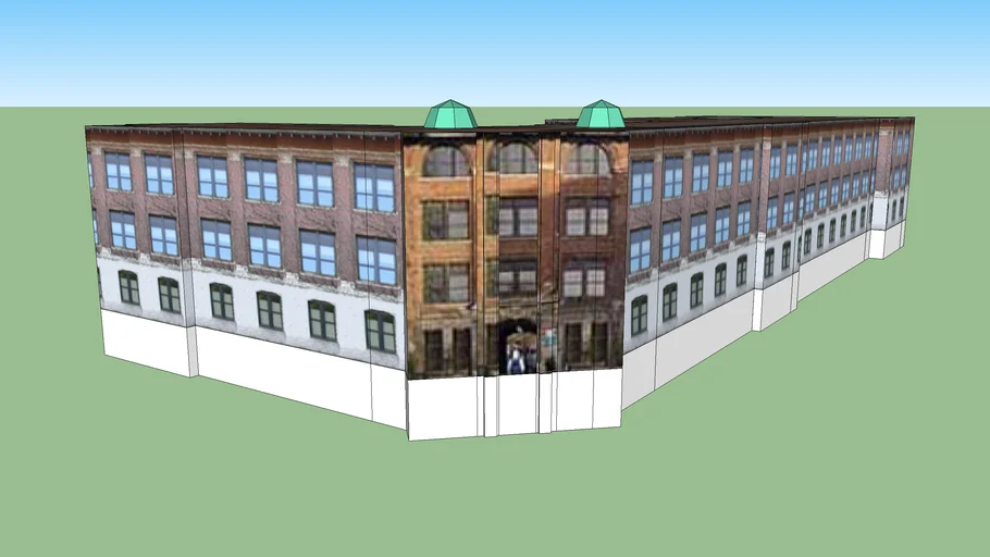 West Hall, University of Michigan | 3D Warehouse