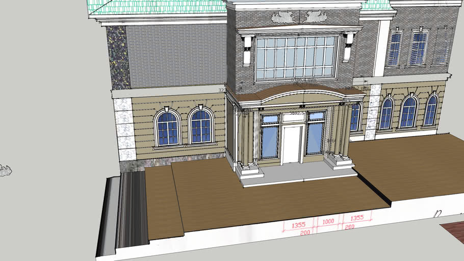 the main entrance | 3D Warehouse