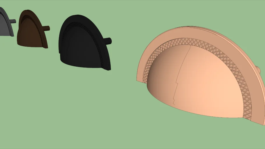 Puxador Concha | 3D Warehouse