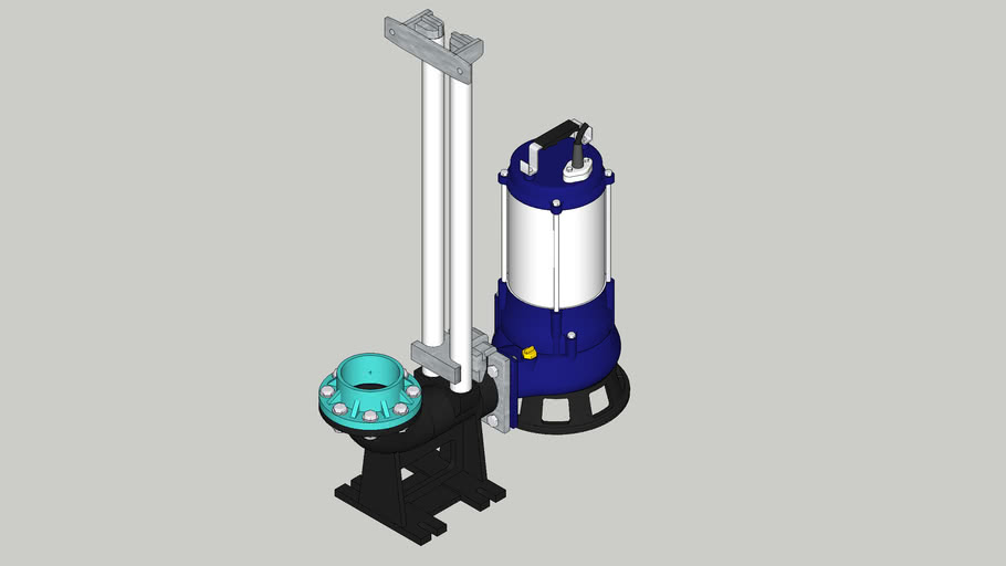 Submersible Pump (ERF80_Gram) | 3D Warehouse