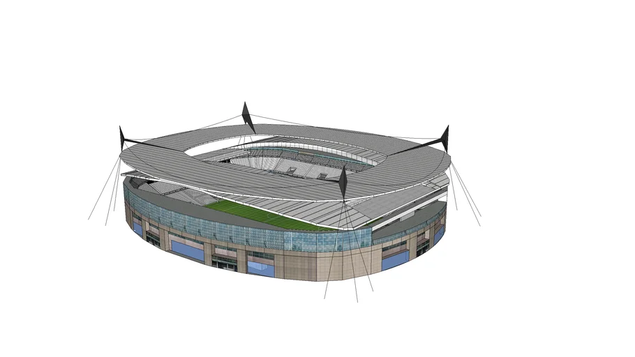 Edited stadium | 3D Warehouse