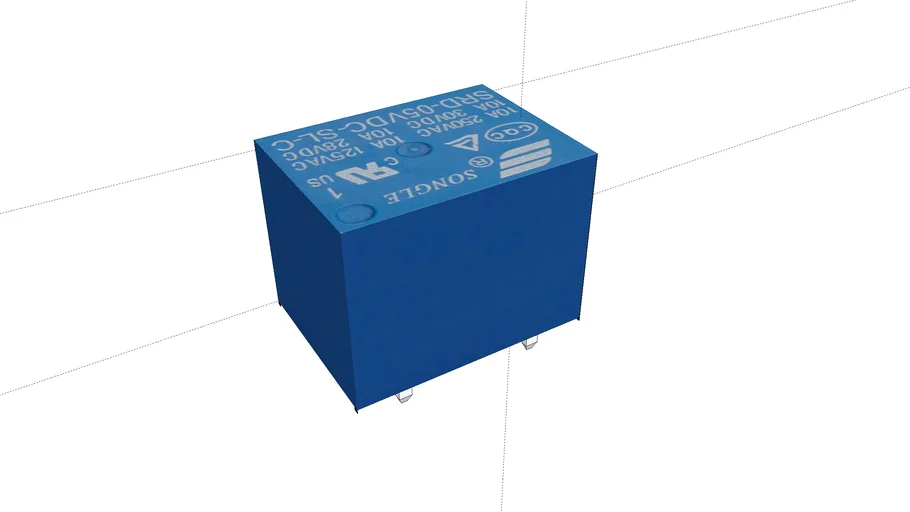 Relay 5V SONGLE SRD-05VDC-SL-C | 3D Warehouse