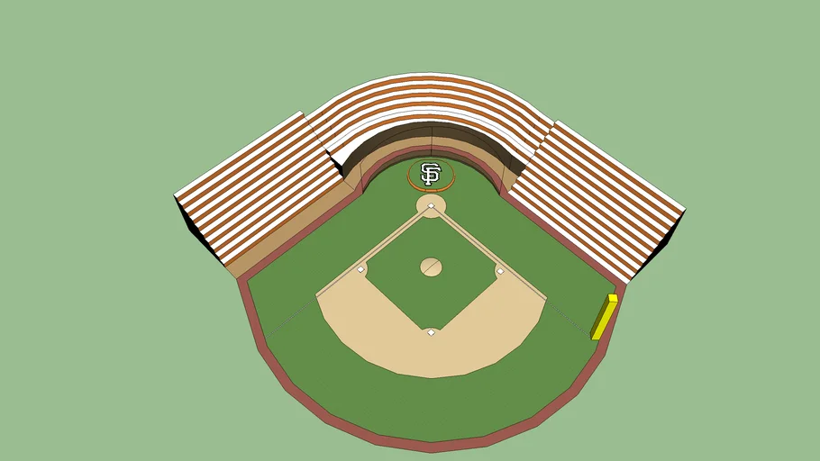 Baseball diamond | 3D Warehouse