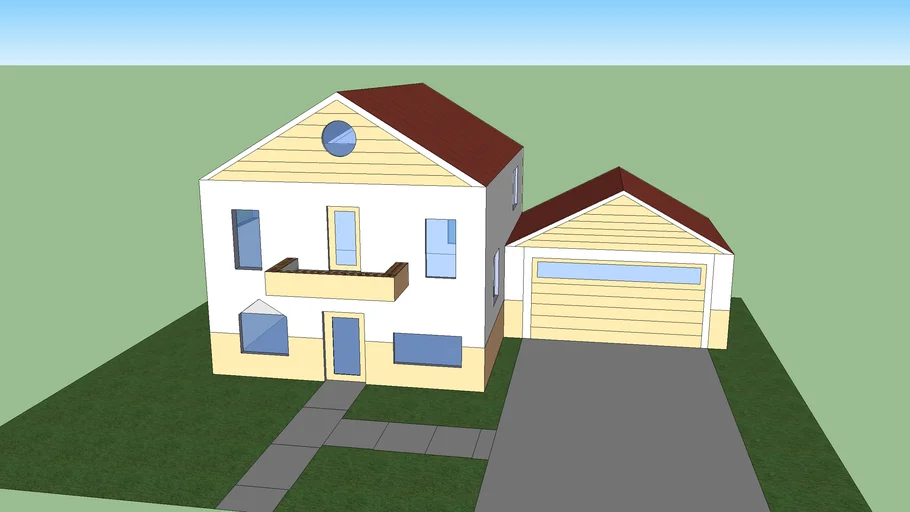 Simple House | 3D Warehouse