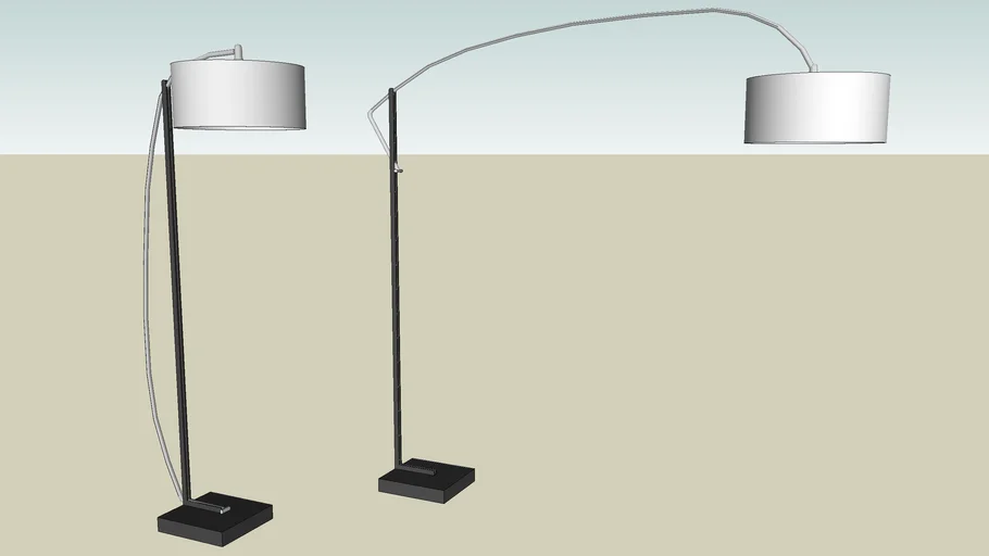 Lampara de pie | 3D Warehouse