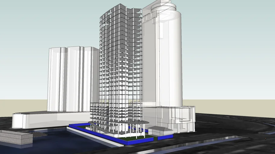 Allianz Tower Structure | 3D Warehouse