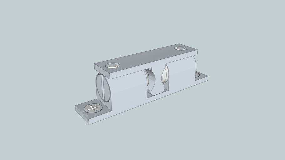 Hafele Adjustable Ball Catch | 3D Warehouse