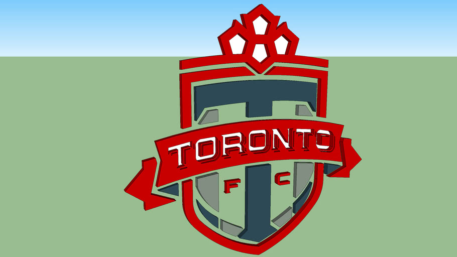 Toronto football club logo 3D | 3D Warehouse