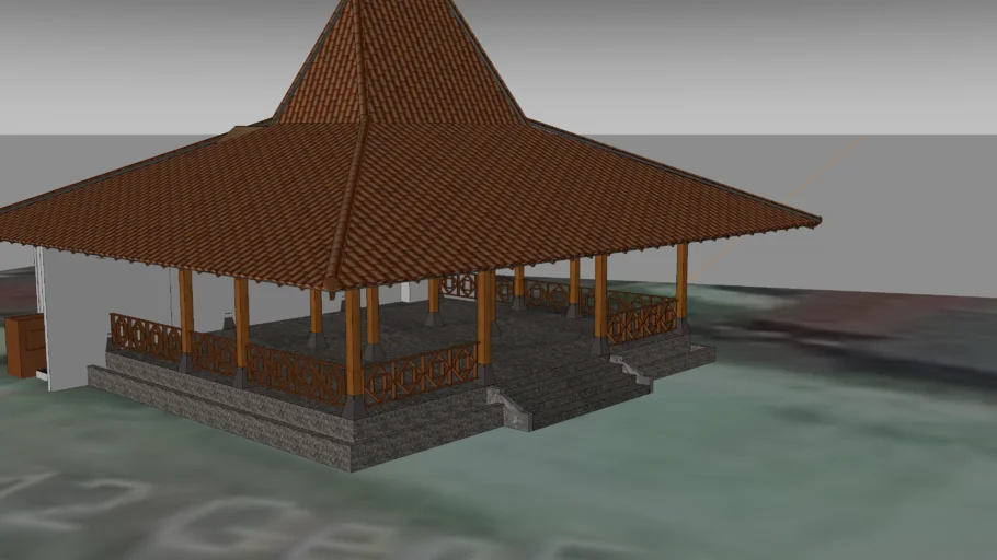 Joglo Blok C Graha Prima Ref1 | 3D Warehouse