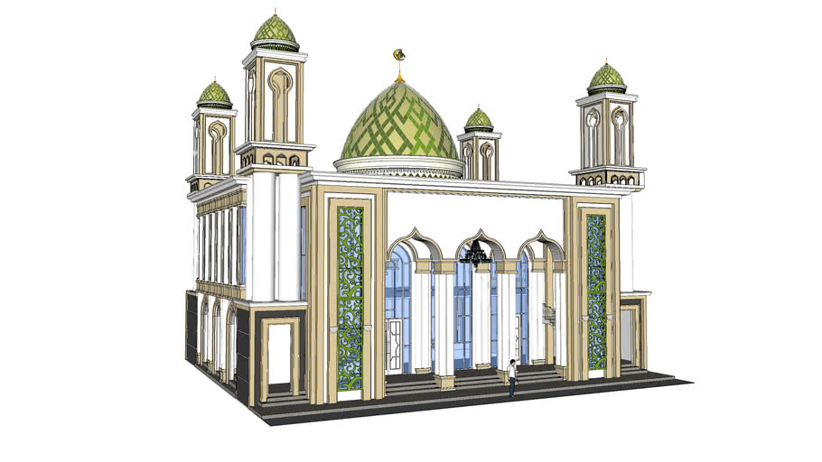 masjid 3d | 3D Warehouse