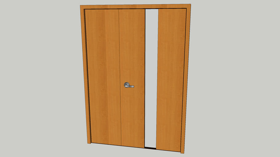 primary-secondary door 子母門 | 3D Warehouse