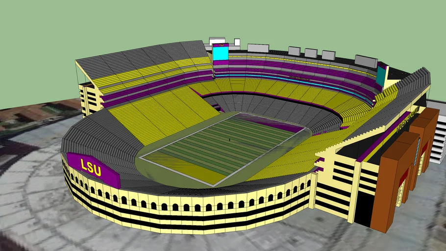 LSU Tiger Stadium | 3D Warehouse