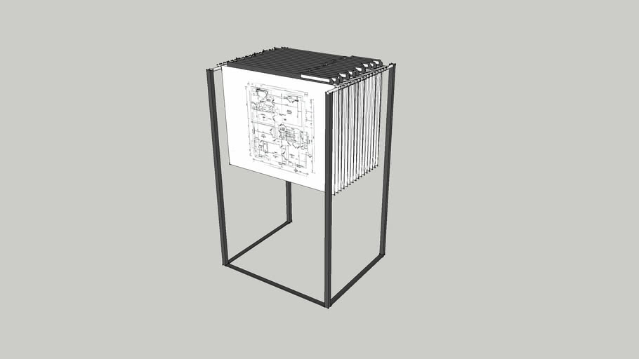 Drawing Hanging File | 3D Warehouse