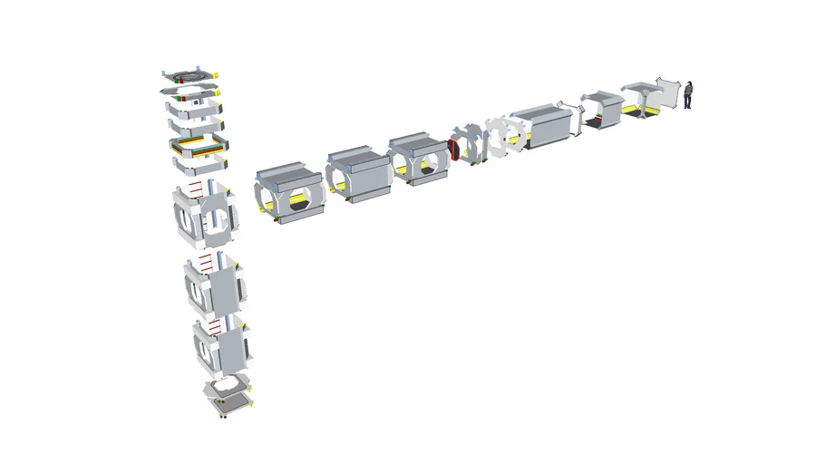 1701-A Jefferies Tube Components | 3D Warehouse