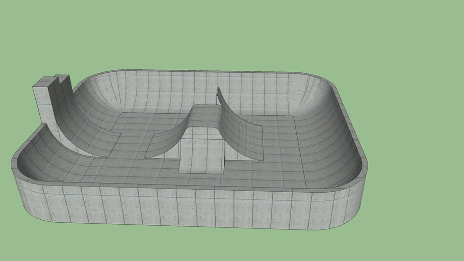 Skate ring Skate park | 3D Warehouse