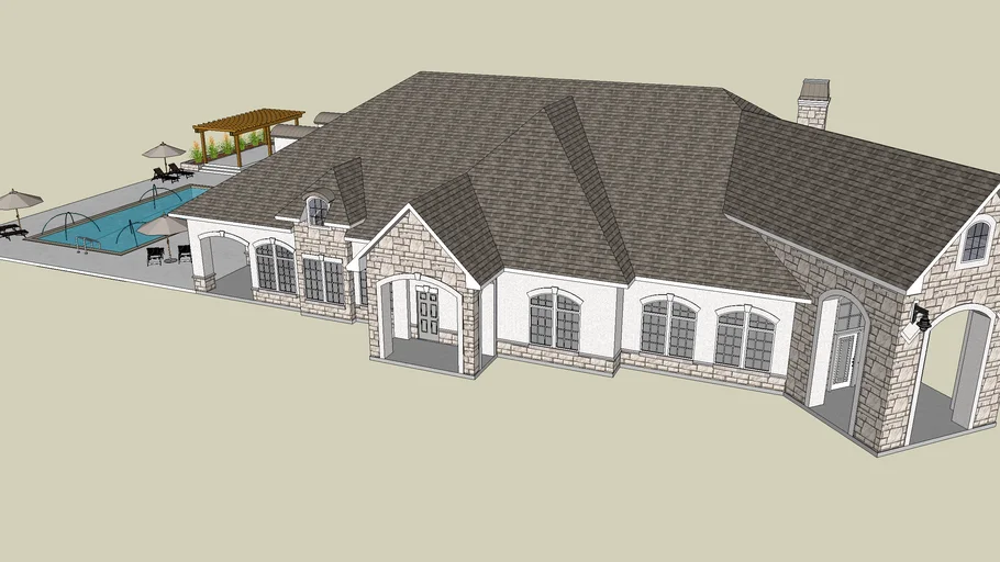 Pointe apartment Clubhouse | 3D Warehouse