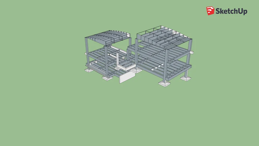 Modelo Estructural N° 1 | 3D Warehouse