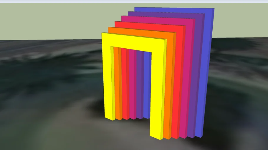 Santa Barbara Chromatic Gate | 3D Warehouse