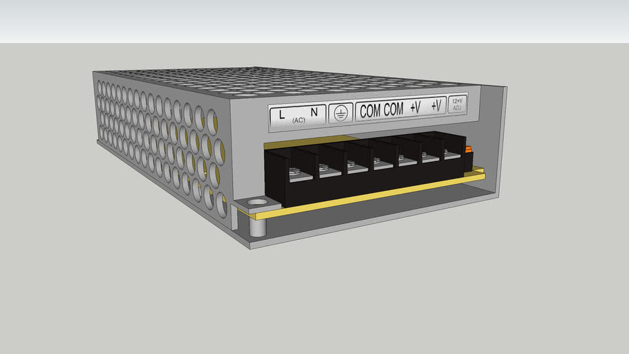 Fuente de poder | 3D Warehouse