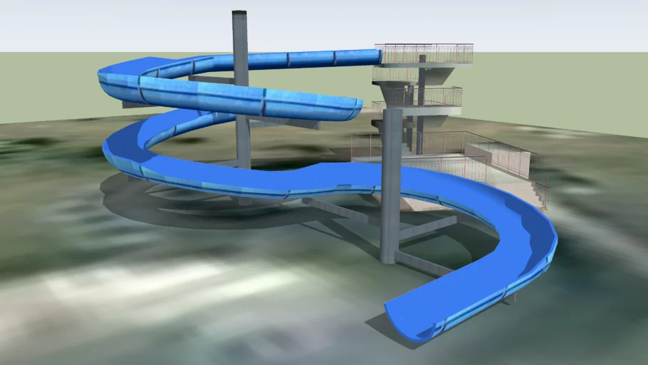 Tobogan , Šurany | 3D Warehouse