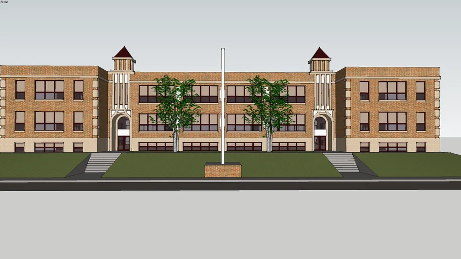 Public school | 3D Warehouse