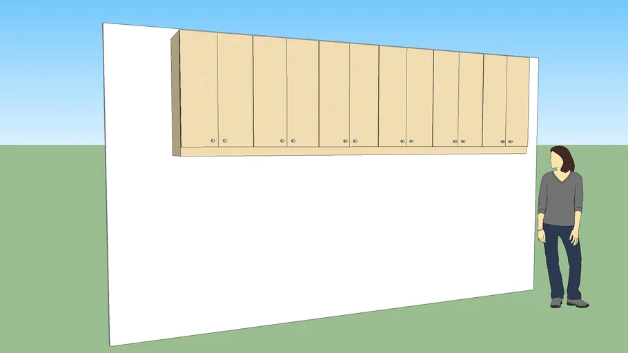 Overhead Cabinet 0301 | 3D Warehouse
